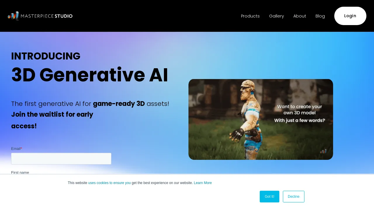 Masterpiece Studio - BestofAI